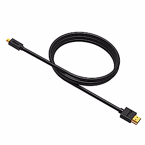 iBirdie Micro HDMI to HDMI Cable 10 Feet - High Speed 18Gbps Support 4K60 HDR ARC Compatible with GoPro Hero 7 6 5 4, Raspberry Pi 4, Camera A6000 A6300 B500, Lenovo Yoga 3 Pro, Yoga 710