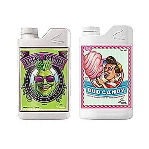 Advanced Nutrients Big Bud and Bud Candy Bundle Set Fertilizers Hydroponics (1 Liter)