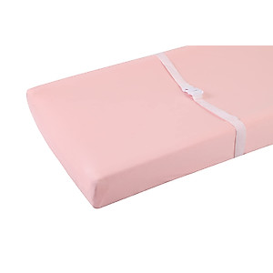 Tontukatu Changing Pad Cover Set 3 Pack Jersey Knit Ultra Soft for Baby Boys Girls Floral/Grey Rabbit/Pink