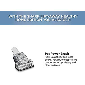 Shark Navigator Nv351 Blue Professional Canister Pet Pro Upright Vacuum (Renewed)