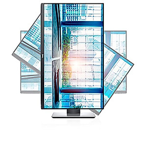 Dell P2719H 27-inch Full HD Height Adjustable Thin Bezel Monitor for PC, Laptop - 1920 x 1080p at 60Hz, 5ms (Fast) Gray-to-Gray Response Time, 16.7 Million Colors, Displayport, HDMI, USB - Black