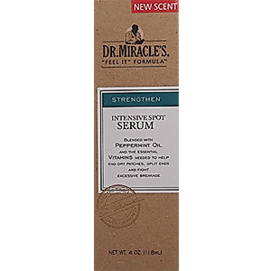 Dr. Miracle's Intensive Spot Treatment Hair Serum for Scalp, 4 Oz