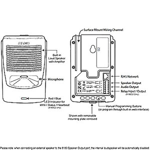 Algo 8180G2 IP Paging and SIP Loud Ringer Audio Alerter (8180 G2)