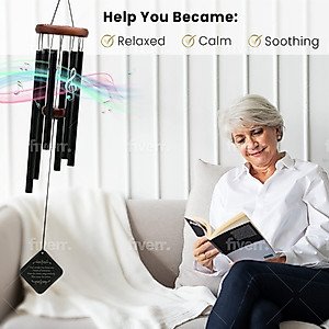 Personalized Memorial Wind Chimes Sympathy Memorial Gifts For Loss Of Father Or Memorial Gifts For Loss Of Mother Remembrance Windchimes Loss Of A Loved One, Memory Bereavement & Funeral Gifts