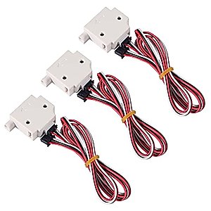 UMLIFE 3 Pack 3D Printer Filament Detection Sensor Module Filament Run-Out Pause Detecting Monitor for 3D Printer Lerdge Board 1.75mm PLA ABS Filament