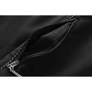 Letook Winter Thermal Fleece Cycling Jacket Men Windproof Warm Comfortable Cycle Wear with Reflective for Outdoor Running, Jogger, Riding 100230 XL