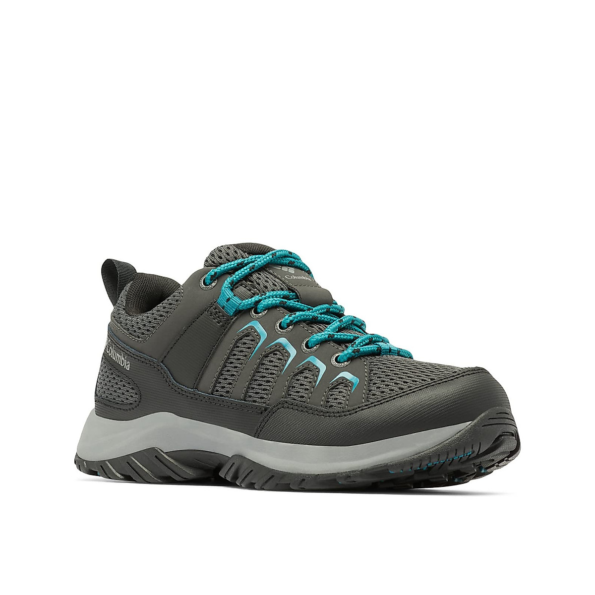 Columbia Women's Granite Trail Waterproof, Shark/River Blue, 10