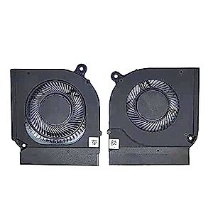 QUETTERLEE Replacement New Laptop CPU+GPU Cooling Fan for Acer Predator AN515-55 AN515-44 AN515-56 AN515-57 AN515-45 AN517-41 AN517-52 AN517-53 AN517-54 N20C1 AN715-52 Series FMAQ+ FML9 DC5V 0.5A Fan