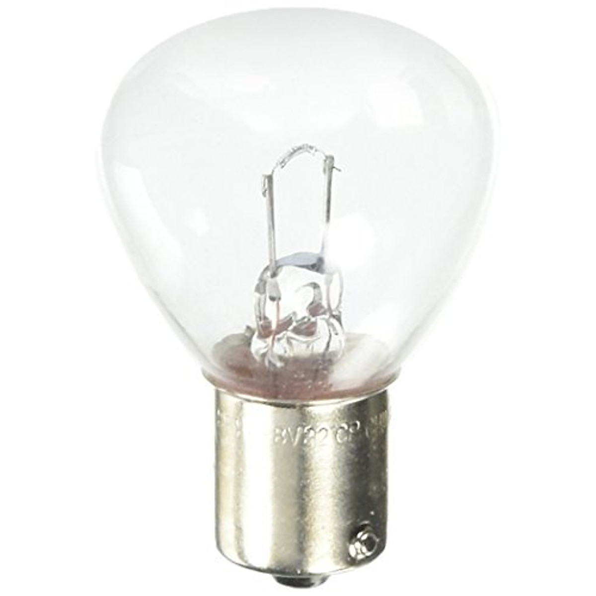 Satco S3624 6-8V SC Bayonet Base 24-Watt RP11 Light Bulb, Clear