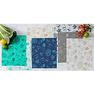 DII Fridge Liner Collection Non-Adhesive, Cut to Fit, Gray Market, 12x24, 6 Piece