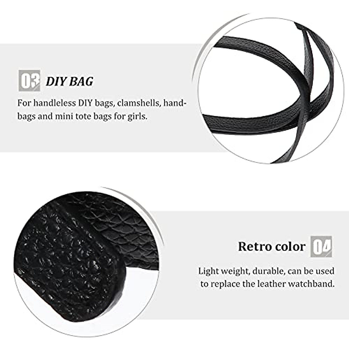 Luxshiny Pu Leather Adjustable Crossbody Strap for Small Bags Purse Wallet Clutch Phone Case Replacement Chain Strap Golden