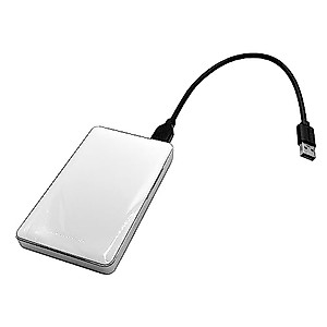 Avolusion T1 Series 5TB USB 3.0 Portable External Hard Drive for PC, Mac, Playstation & Xbox (White) - 2 Year Warranty