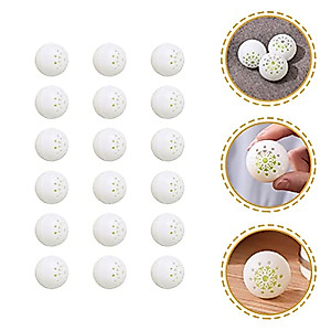 INOOMP Neutralizing Odor Balls 18pcs Sneaker Deodorizer Balls Foot Odor Eliminator Gym Bags Lockers Air Purifying Bags Car Air Fresheners for Shoes Wardrobe Closet Sneaker Smell Balls