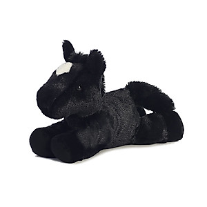 Aurora World Mini Flopsie Plush Horses | Storm & Beau 8 Bundle, 8 inches