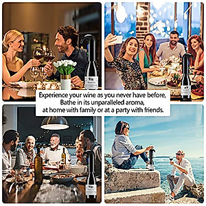 Wine Aerator Electric Wine Decanter Best Sellers One Touch Red -White Wine Accessories Aeration Work with Wine Opener for Beginner Enthusiast - Spout Pourer - wine preserver