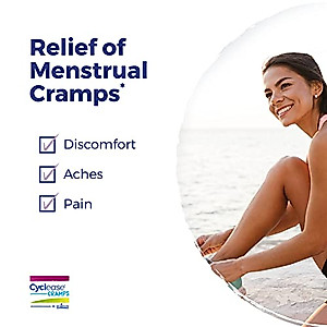 Boiron Cyclease Cramp Tablets for Relief from Minor Aches, Pain, and Discomfort from Menstrual Cramps - 120 Count (2 Pack of 60)