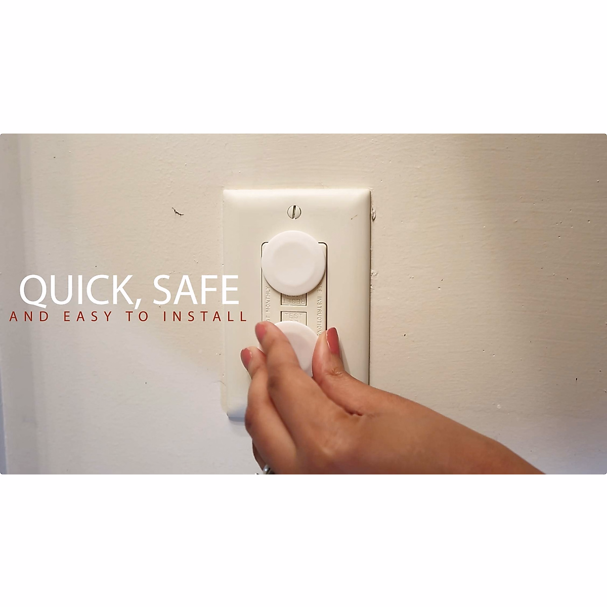 60 Pack - Baby Proofing Magnetic Cabinet Locks 20 Locks & 2 Keys Bundle with 38 Pack Baby Proofing Outlet Covers