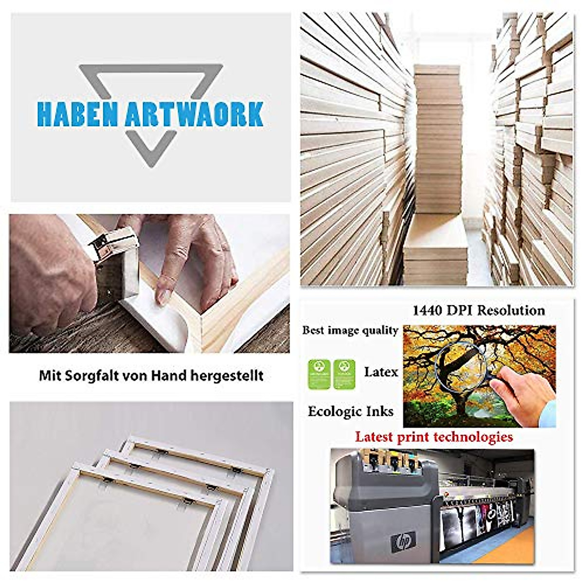 Los Angeles California Panoramic Skyline Cityscape Aerial Over Stadium Print On Canvas Wall Artwork Modern Photography Home Decor Unique Pattern Stretched and Framed 3 Piece