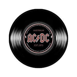 Room Decor Rugs Bedroom Round Area Rug Vinyl Record Printed Indoor Carpet Bedroom Floor Sofa Chair Living Room Dorm Kids Room 16X16(Vintage, 16WX16L