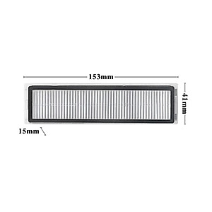 Vacuum Cleaner Replacement Kit.Compatible For Mova L600 Robot Roller Side Brush Filters Mop Rags Cloth Washable Consumables