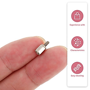 20 Pcs Msi Motherboard Screws Computer Accessory M.2 Screw M.2 Ssd Mounting Kit Screw for M.2 Ssd M.2 Ssd Mounting Screw Ssd Standoff Mounting Ssd Screw Computer Supply Hex Nut