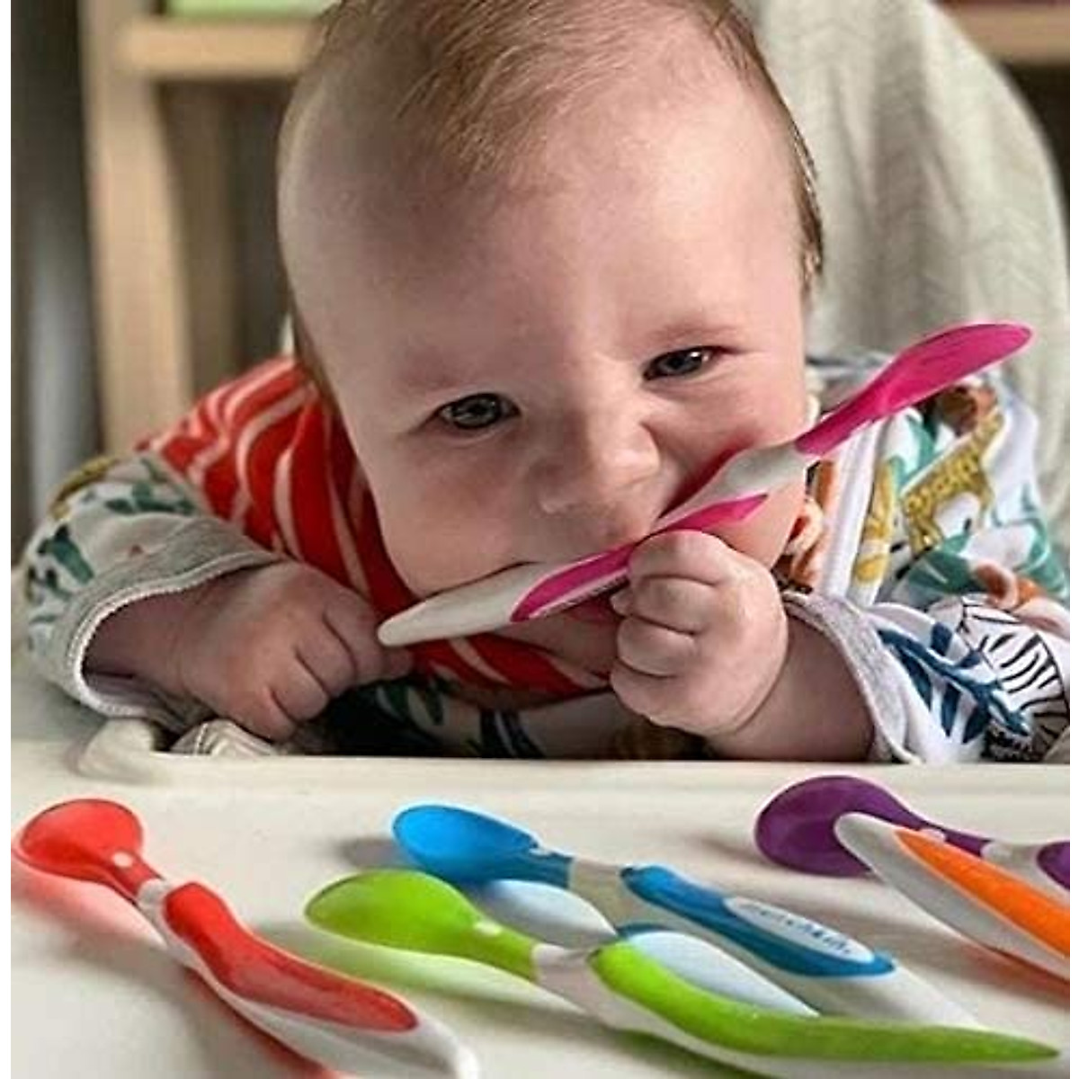 Munchkin Soft-Tip Infant Spoon, 6 Count