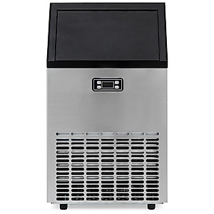 Best Choice Products Portable Stainless Steel Commercial Ice Maker w/ Scooper, Timer & Auto Clean, Produces 99lbs Daily