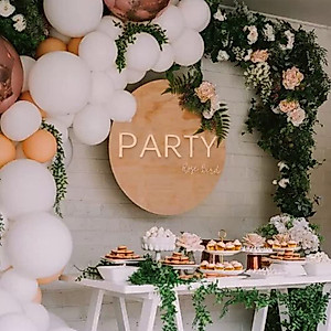 FEELMOMNNT 84 pcs White Balloons Different Sizes 5/12/18 inch White Latex Balloons White Balloon Garland Arch for Birthday Party Graduation Holiday Wedding Baby Shower Anniversary Party Decoration