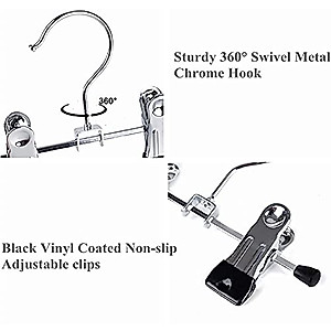 JOINSI 20 Pack Boot Hangers Closet Hanging Clips Laundry Hooks for Hats, Pants, Towel, Socks, Handbags, Bags, Underwear