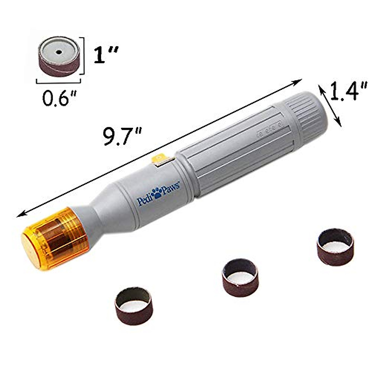 Dog Nail Grinder, Upgraded Version Professional Electric Pet Nail Grinder Trimmer Grooming Tools