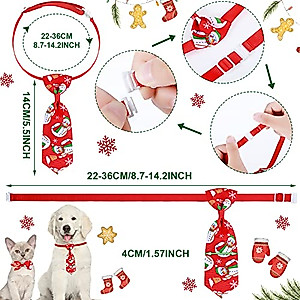 84 Pcs Holiday Dog Bow Ties Halloween Dog Ties Christmas Thanksgiving Bow Ties for Dogs Cats Assorted PET Bowtie Small PET Neckties Adjustable Dog Bow Tie Collar for Festival Decor Party Supplies