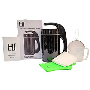Herbal Infuser Hi Countertop Botanical Butter Maker, Tincture and Oil Infuser Machine, Infusion Machine with Measuring Cup, Glove, Strainer, Organic Herb Filter Bag & Recipe Book Included (Package)