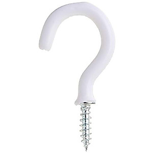 ARROW 160375 1-1/4" Vinyl Coated Cup Hooks (Pack of 36) (Package may vary)