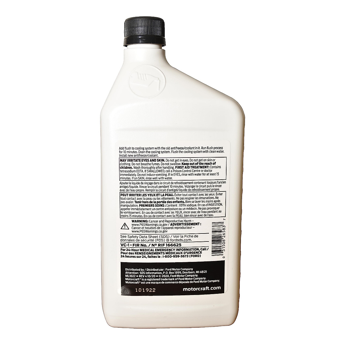 Ford Genuine Ford Fluid VC-1 Premium Cooling System Flush - 22 oz.