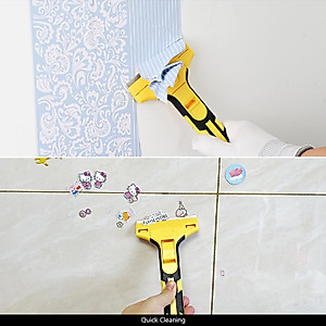 EHDIS 20PCS 4 Inch Replacement Scraper Blades- 4 Inch Scraper Blades, Floor Scrapper Blade, Replacement Razor Blades, Carbon Steel Razor Blades,Paint Scraper Blades, 4'' Scraper Replacement Blades