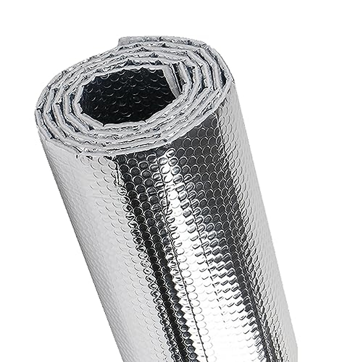 ZRNIDIYR RV Door Window Shade RV Skylight Cover, DIY RV Window Insulation RV Skylight Shade Bubble Reflective Shield for Car RV 59in x 118in