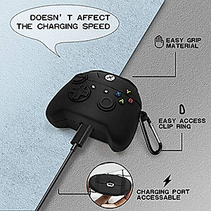 WQNIDE Cover for Airpods Pro Case, 6 in 1 Accessories Set Protective Airpods Pro Cover, Unique Fashion Funny Cute 3D Cartoon Game Controller AirPod Pro Silicone Case Cover Design for Boys Girls Men