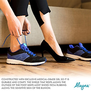 Toe Separators for Overlapping Toes Women Bunion Corrector Toe Spacers 2 Pcs. Bunion Relief Big Toe Gel Cushion Pads Big Toe Spreader Orthopedic Bunion Brace Bunion Guard Wear in Socks & Shoes 1 Pair