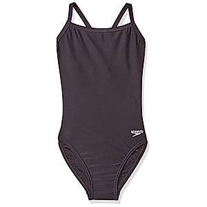 Speedo Women's Swimsuit One Piece PowerFlex Flyback Solid Adult Team Colors