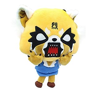 GUND Sanrio Aggretsuko Rage Plush Stuffed Animal Red Panda Netflix Original, 7"