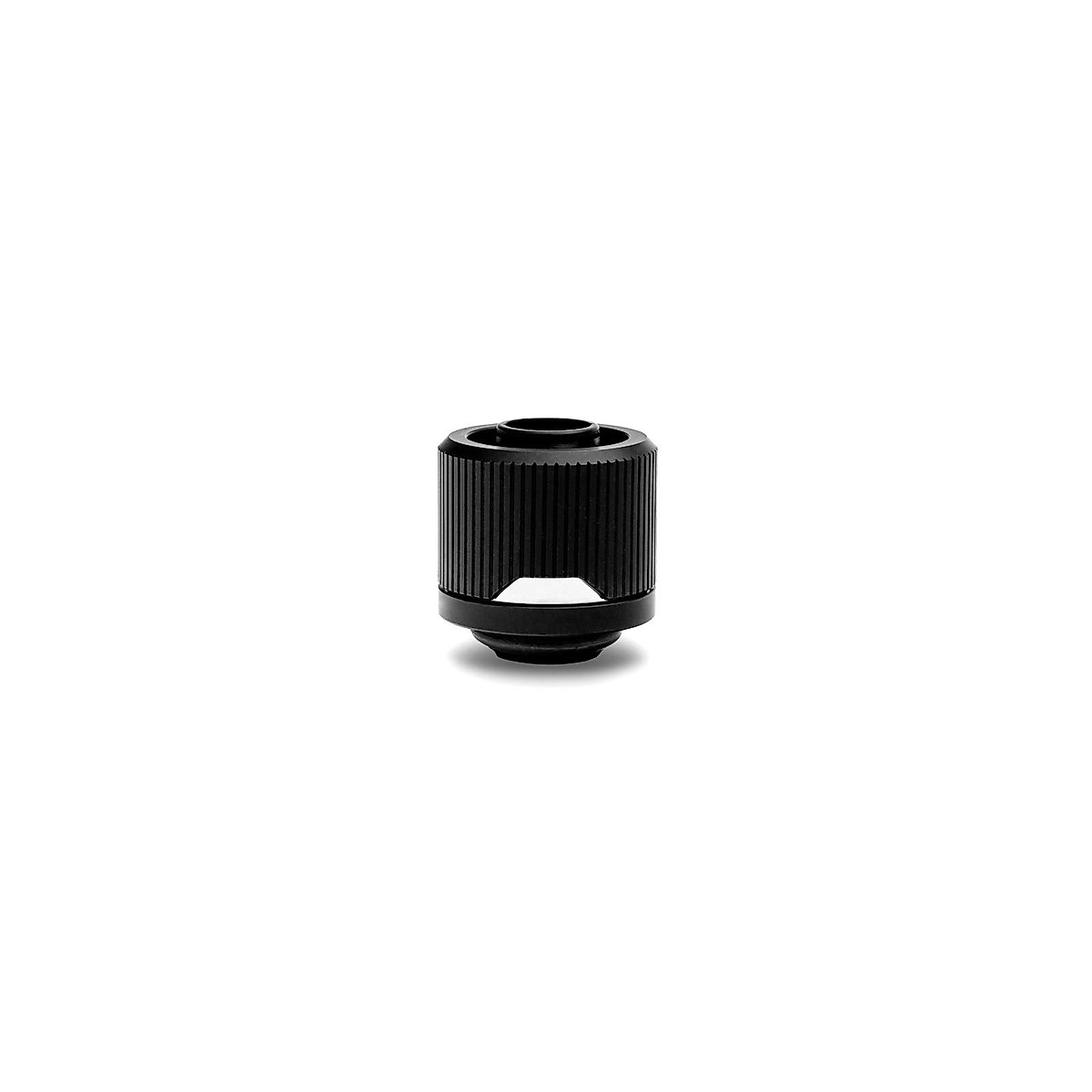 EKWB EK-Quantum Torque STC-10/16 Compression Fitting for Soft Tubing, 10/16mm (3/8" ID, 5/8" OD), Black, 4-pack