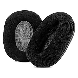 TaiZiChangQin Upgrade Ear Pads Ear Cushions Replacement Compatible with Sony MDR-RF895R MDR-RF895RK MDR-RF995RK WH-RF400R Headphone ( Black Velour Earpads )
