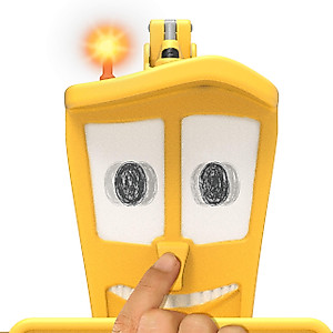 Stinky & Dirty Show, Backhoe Loader 11.5-inch Deluxe Vehicle with Accessories, Pretend Play