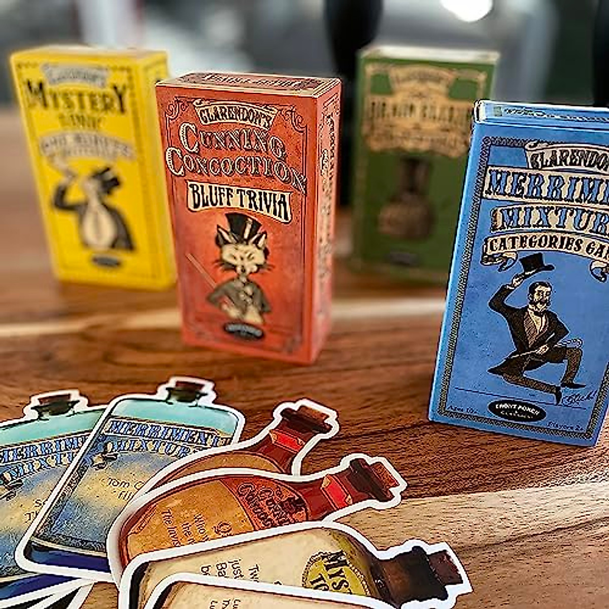Claredon's Mystery Tonic Card Game - Fun for All Ages