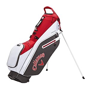 Callaway Golf 2021 Fairway C Stand Bag , White/Black/Red