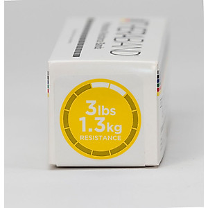 THERABAND Resistance Bands, 6 Yard Roll Professional Latex Elastic Band For Upper Body, Lower Body, & Core Exercise, Physical Therapy, Pilates, Home Workouts, & Rehab, Yellow, Thin, Beginner Level 2