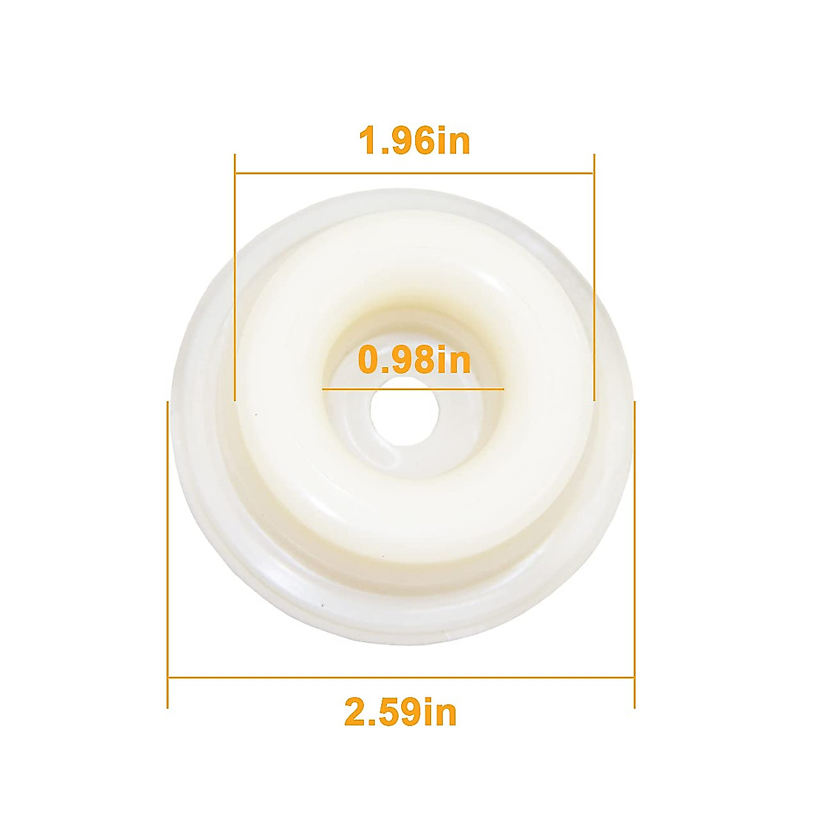 877-323 883-511 Piston Driver & Piston Bumper Kit Fit for Hitachi NR83A, NR83A2, NR83A2(S) Air Nailer - Replaces 877323, 885-915, 878-303, 878-649, 877-376 (6 Pack)