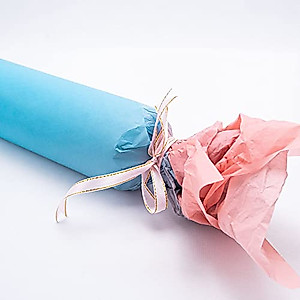 MR FIVE 30 Sheets Pastel Turquoise Tissue Paper Bulk,20"x 28",Turquoise Tissue Paper for Gift Bags,Crafts,Gift Wrapping Tissue Paper for Birthday Wedding Thanksgiving Holiday