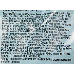 Kaytee Forti Diet Pro Health Bird Food For Parakeet, 5-Pound