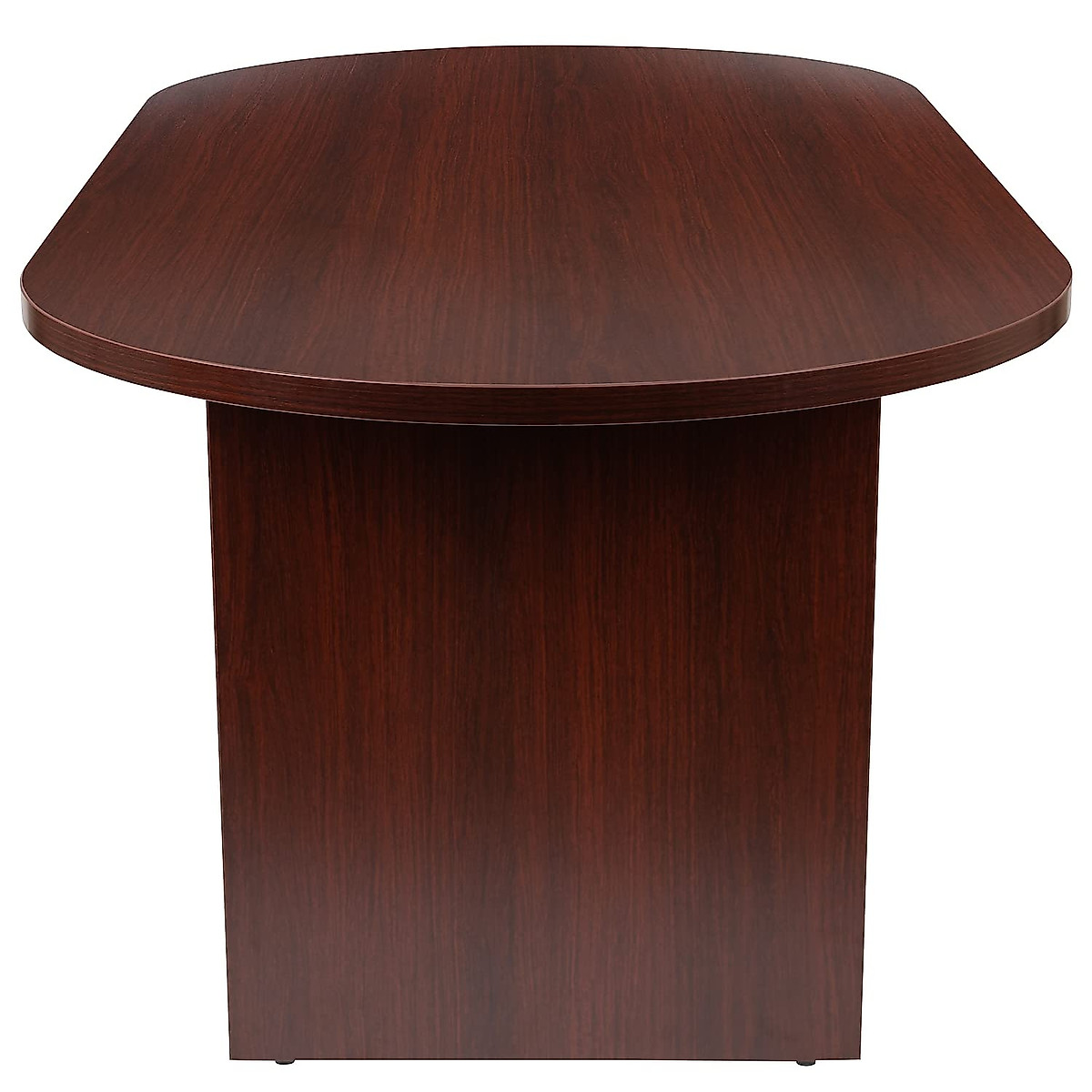 Flash Furniture Jones 6 Foot (72 inch) Oval Conference Table in Mahogany